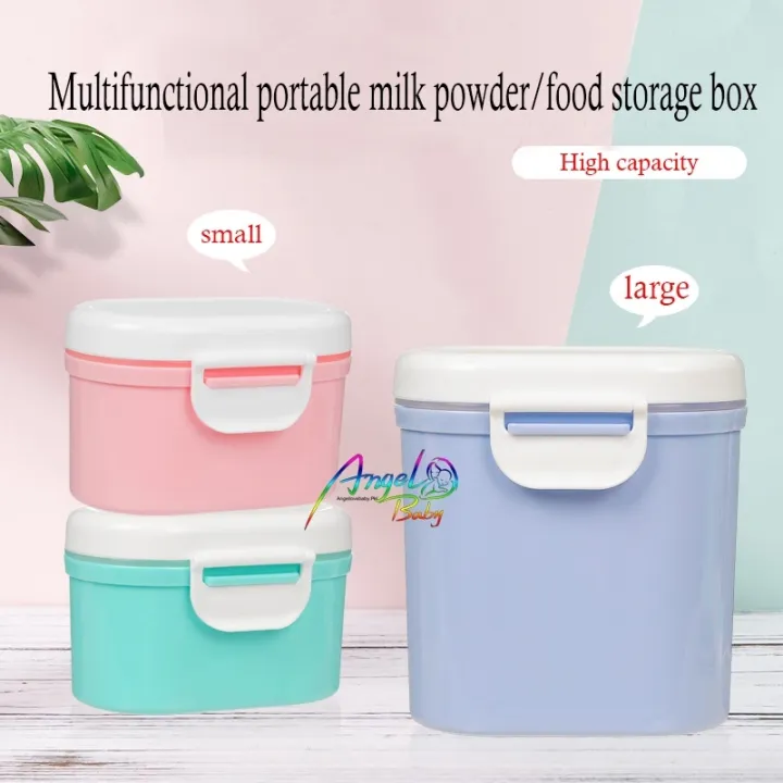 Milk powder storage box Baby milk storage bag Food container Portable ...