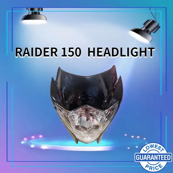 headlight for motorcycle led Suzuki Raider 150 Reborn Headlight Full ...