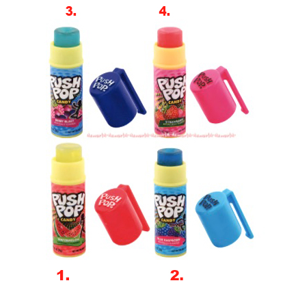 Push Pop Candy Kembang Gula Model Lipstik 14gr Pushpop Candi Lychee ...