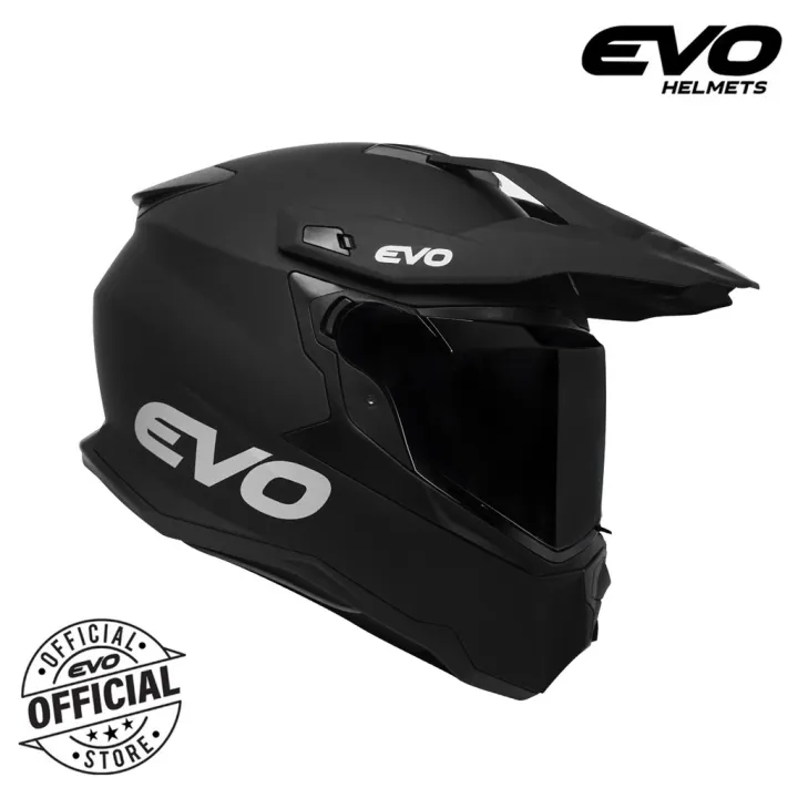 zUvBuN422 EVO DX7 Plain Dual Sport Full Face Helmet | Lazada PH