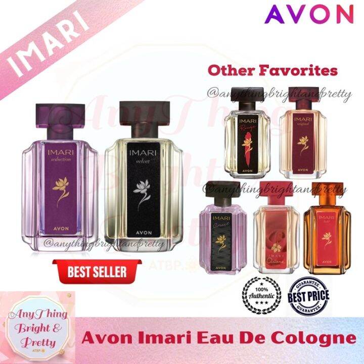 Avon IMARI Eau De Cologne and Parfum Spray 50ml | Lazada PH