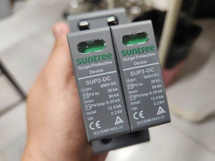 Suntree 3P 4P 3 Phase Ac Dc Spd Breaker Suntree T1 T2 SPD Surge ...