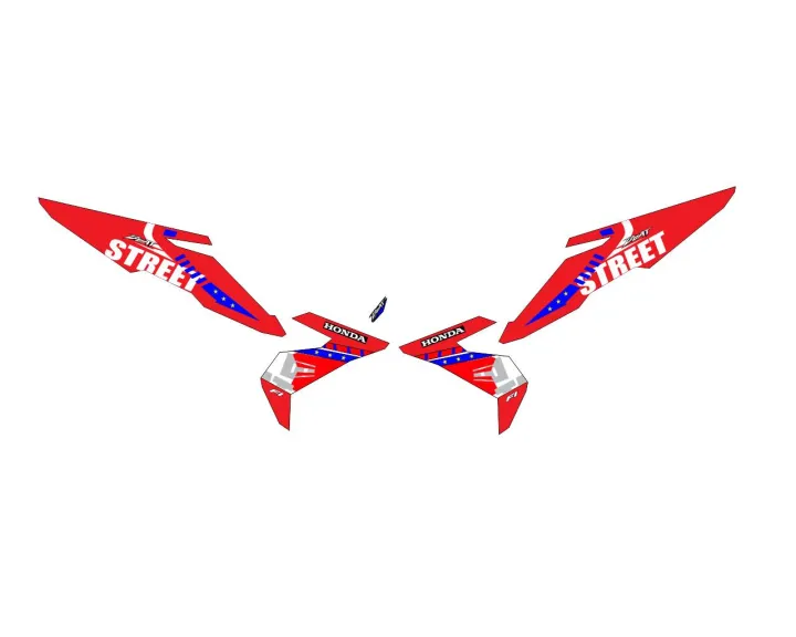 Decals, Sticker, Motorcycle Decals for HONDA BEAT 110 fi, STOCK DECALS ...