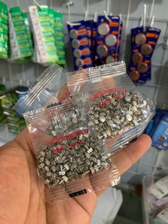 Knop putaran Jam tangan Silver Size 5 | Lazada Indonesia