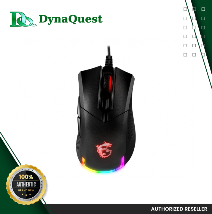 MSI Clutch GM50 RGB Wired Gaming Mouse | Lazada PH