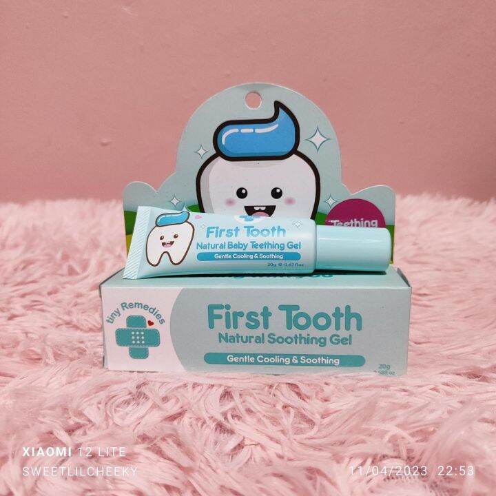 Tiny Buds First Tooth Natural Baby Teething Gel | 20 g | Lazada PH