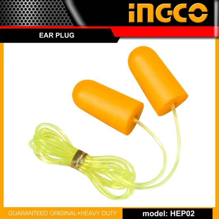 ปลั๊กอุดหู อิงโก (INGCO) รุ่น HEP02 ผลิตจากวัสดุ พียูโฟม ลดเสียงรบกวน ...