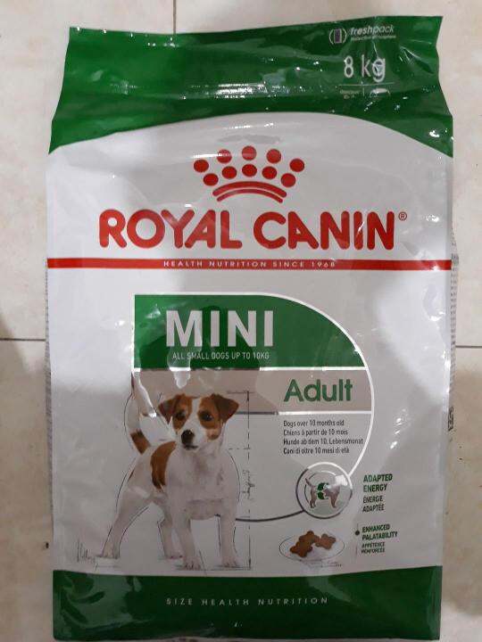 Dog Food Royal Canin Mini Adult 8kg 8 KG | Lazada Indonesia