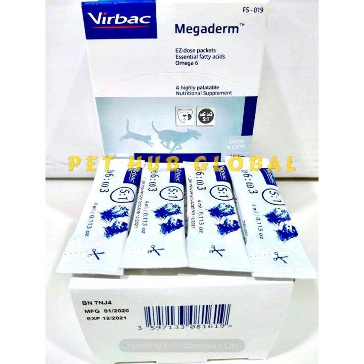 VIRBAC MEGADERM 4ml 8ml sachet | Lazada PH