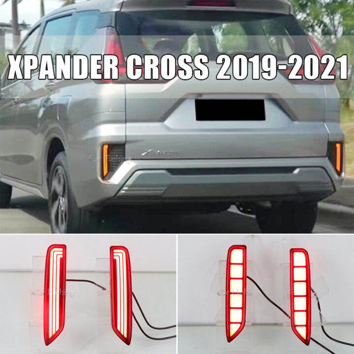 LED Taillight For Xpander Cross，3-Function Rear Brake Light Driving Light Turn Signal Lamp ...