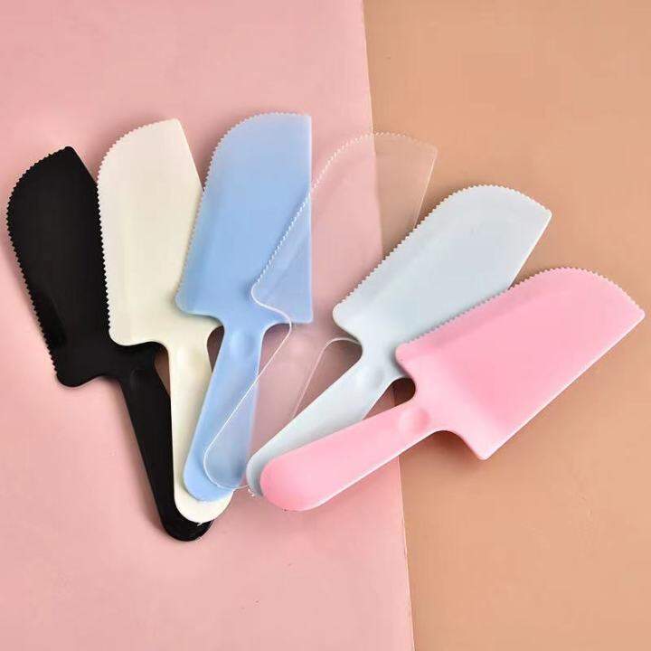 PLASTIC CAKE KNIFE individual packaging one time use disposable Cake ...
