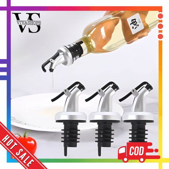 Tutup Botol Stopper Dispenser Multifungsi Penuang Minyak / Sirup / Saus ...