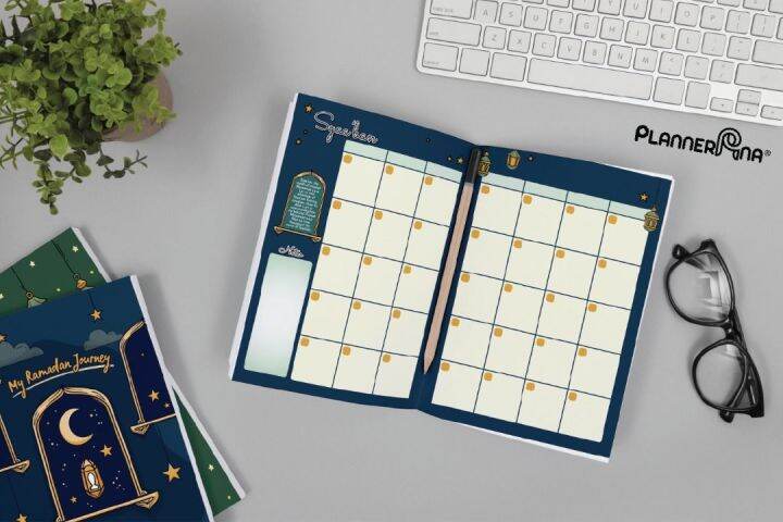 A5 Planner Ramadhan journey to jannah (Undated) Buku catitan bulan ...