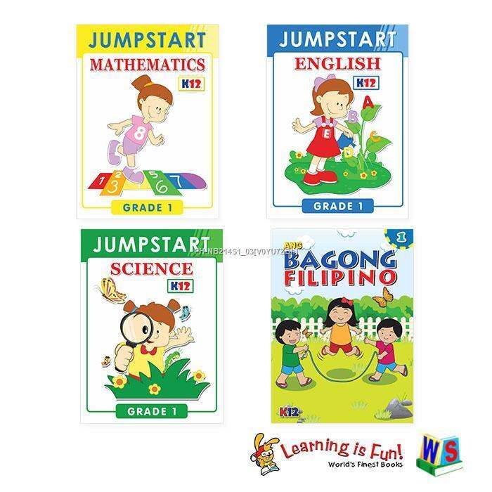 SET 4- WORKBOOK ANG BAGONG FILIPINO JUMPSTART ENGLISH MATH SCIENCE ...