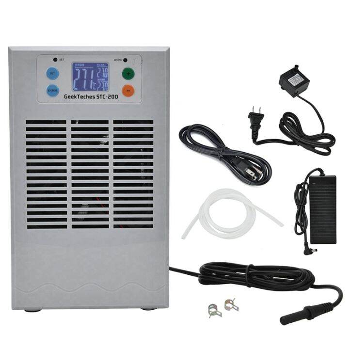 Electronic Water Chiller Aquarium Digital Fish Tank Cooling Heating ...