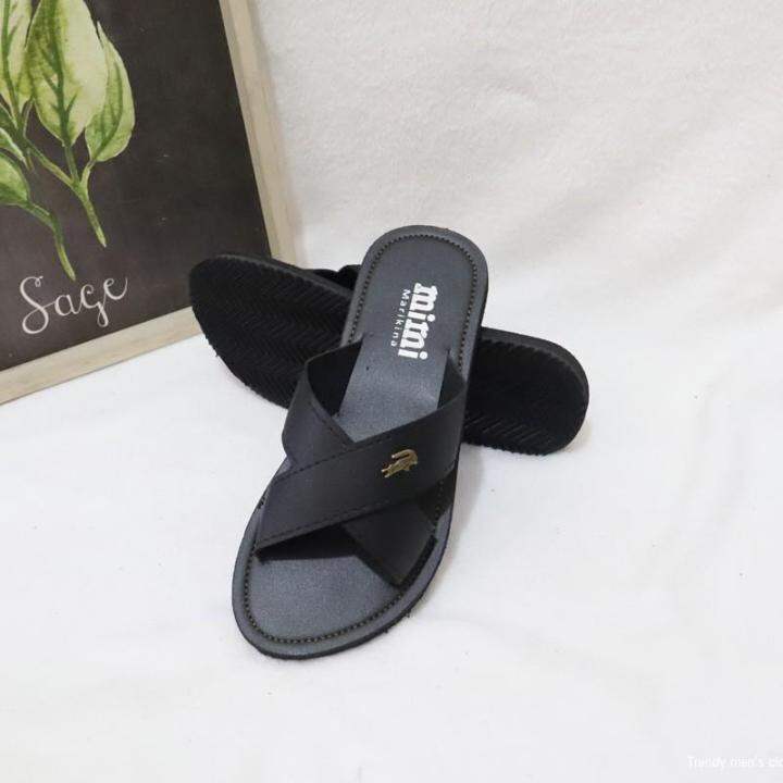 wlnMimi Criss Cross Men's Slipper | Lazada PH
