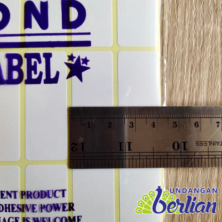 Label 107 Stiker Undangan Label Nama Label Barang TERLARIS TERMURAH ...