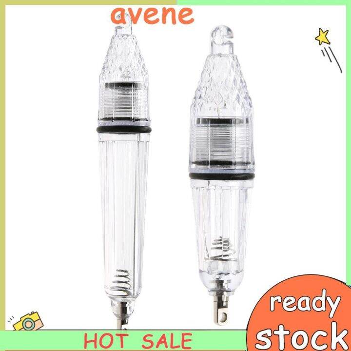 waterproof Deep Drop Underwater Fish Attracting Lure LED Fishing Flash ...