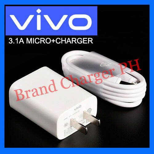 100% Original Vivo Charger Original Fast Charger 5V Micro Usb+v8 Data ...