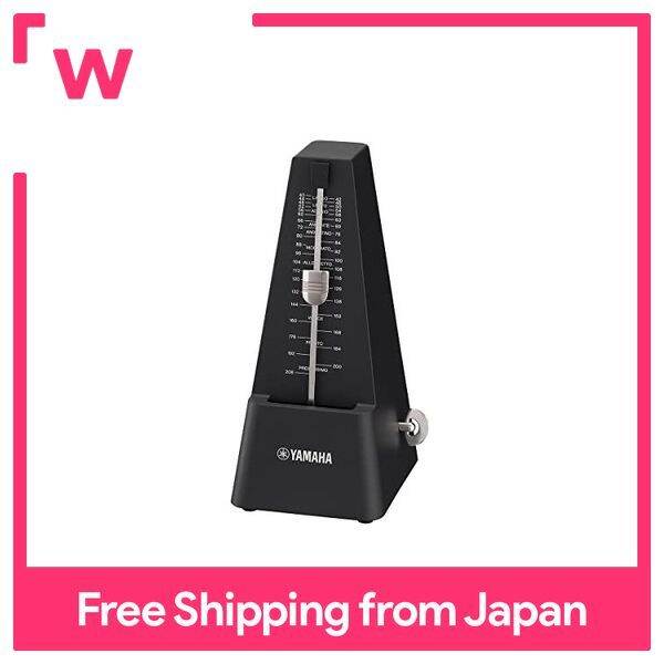 Yamaha YAMAHA Metronome Black MP-90BK Standard Triangular Pyramid Style Matte Finish Prevents ...