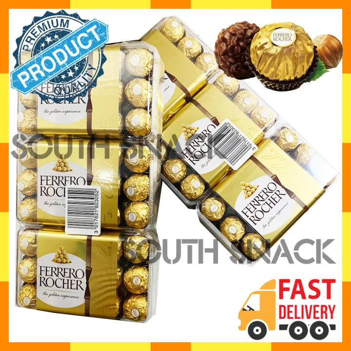 โปรแรง!! Ferrero Rocher 30 ลูก (แพคประหยัด 6 กล่อง) เฟอร์เรโรรอชเชอร์ ...