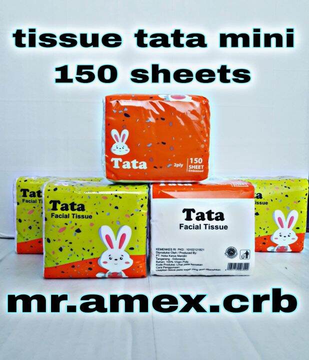 TISSUE TATA MINI 150 SHEET / MINI TISSUE TATA | Lazada Indonesia