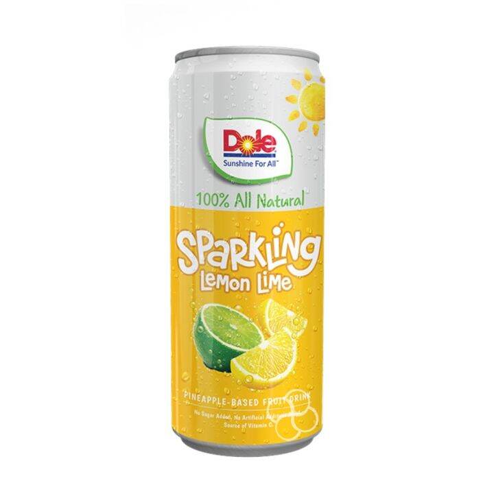 Dole Sparkling Lemon Lime Drink 240mL | Lazada PH