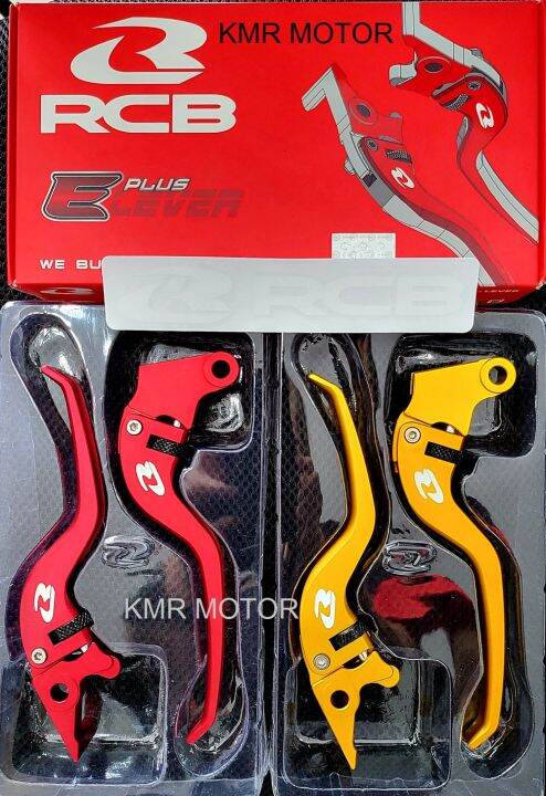 RCB HONDA RS150R/ RSX RS-X/ SUZUKI BELANG R150 LEVER SET RCB E+ ALLOY ...