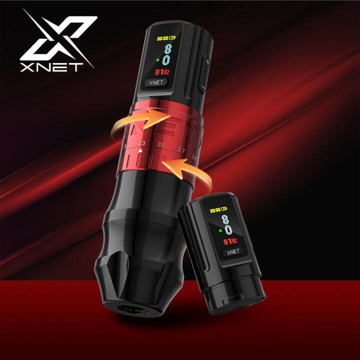 XNET Bestia Professional Wireless Tattoo Machine Adjustable Stroke ...
