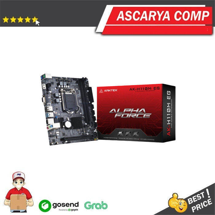 Arktek H110 Alpha Force Motherboard Intel Socket LGA 1151 Gen 6, Gen 7 ... Arktek H110 Alpha Force Motherboard Intel Socket LGA 1151 Gen 6, Gen 7 ...