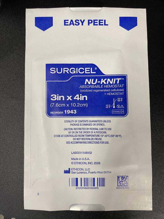 SURGICEL NU-KNIT | Lazada PH