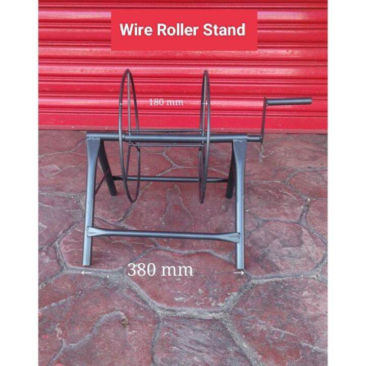 Cable Reel Roller Stand [ Mild Steel ] Heavy Duty Made in Malaysia | Lazada