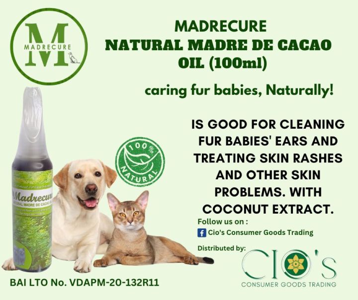 MADRECURE NATURAL MADRE DE CACAO OIL (100ml) | Lazada PH