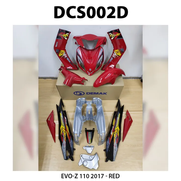 Demak EVO-Z 110 Motorcycle Cover Set (2017) | Lazada