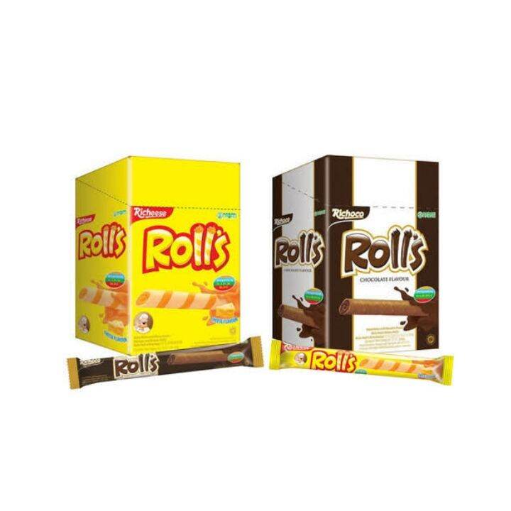 Nabati rolls cheese wafer stick richeese cemilan murah dan enak ...