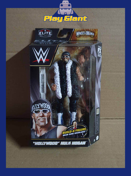WWE WrestleMania Elite 2023 Wave 1 Hollywood Hulk Hogan Action Figure | Lazada PH