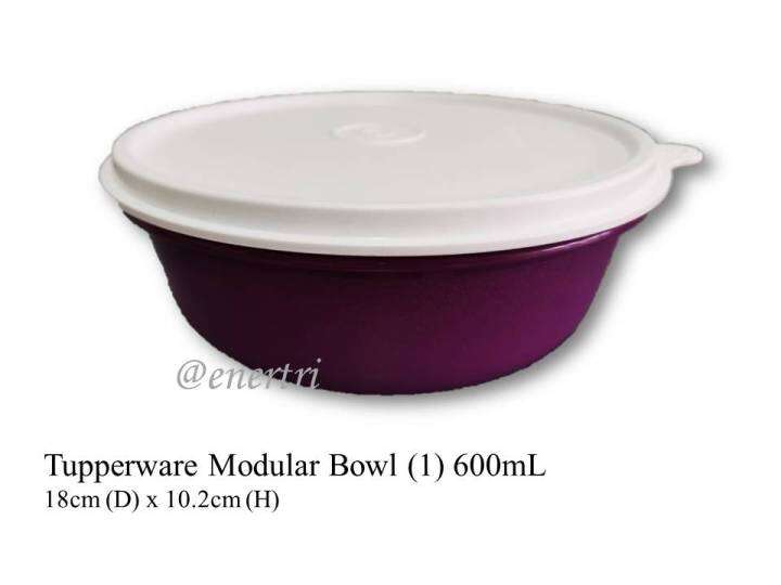 Tupperware Multi Purpose Modular Bowl Container 600mL | Lazada