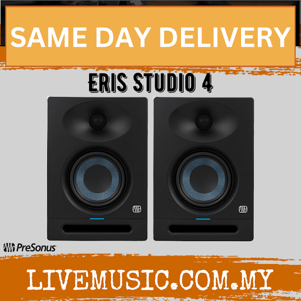 PreSonus Eris 4.5 BT / Eris Studio 4 Studio Monitor Speaker, Pair ...