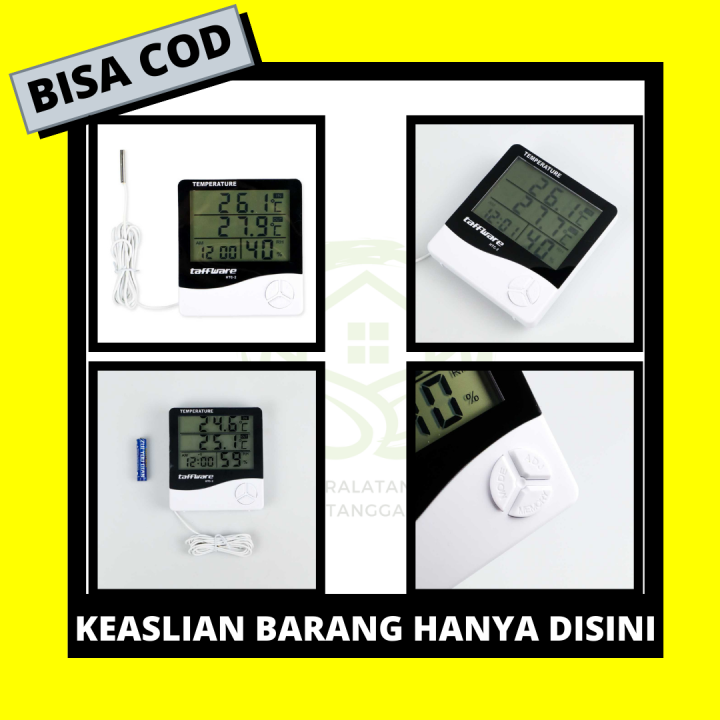 Alat Multifungsi Temperatur Udara Suhu Ruangan dan Kelembapan Udara ...
