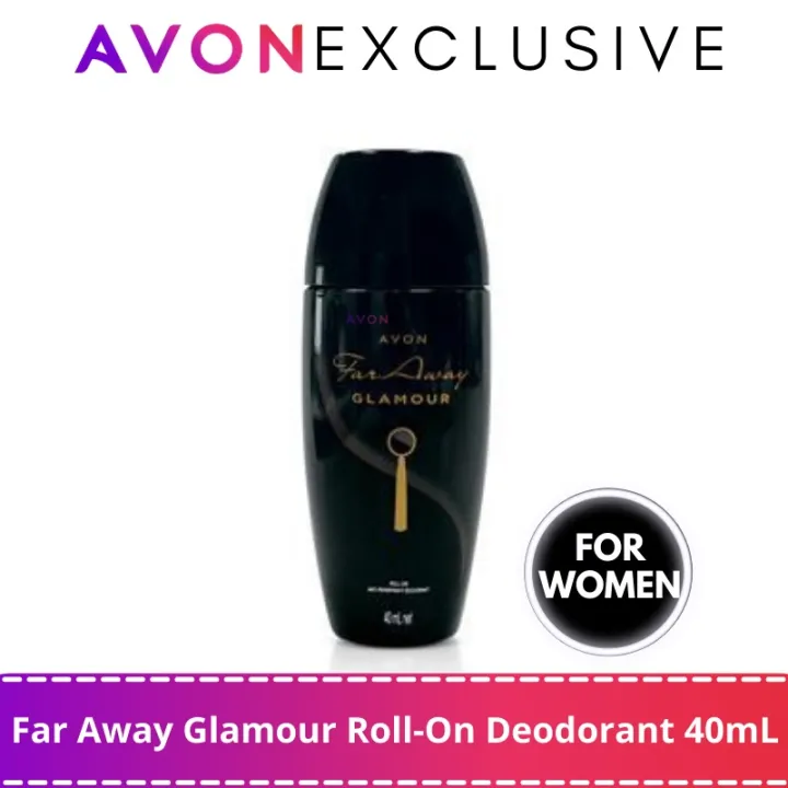 AVON Far Away Glamour Roll-on Deodorant 40ml / Deo for Women / Deodorant for Women *avon ...