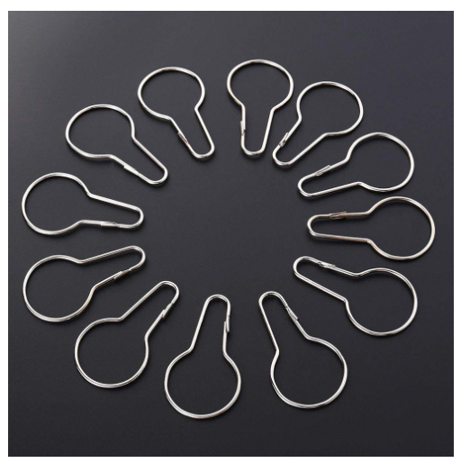 10/50/100Pcs Metal gourd hook hanging products Universal Curtain Hook ...