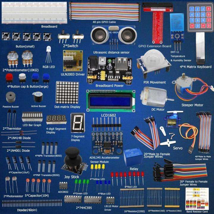 Ultimate Starter Learning Kit For Raspberry Pi 3 Pi 2 Model B B Pythontoo Lazada Ph