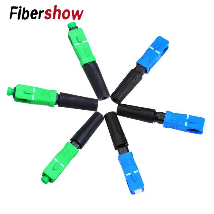 【Ready】 FTTH Embedded Fiber Optic Fast Connector SC APC Single Mode ...