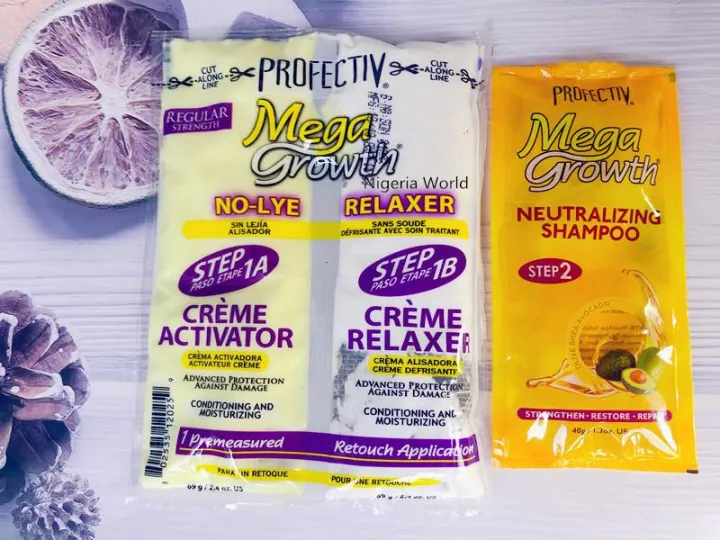 Profectiv Mega Growth no-lye Regular Strength Hair Relaxer | Lazada.co.th