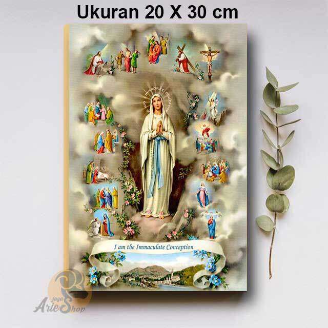 Poster Hiasan Dinding Rohani/Poster Hiasan Dinding Tuhan Yesus/Poster ...