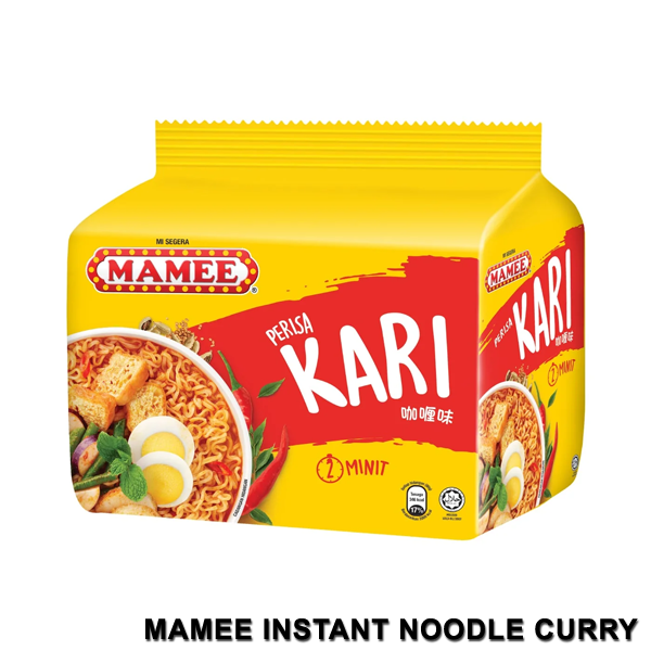 Mamee Curry Instant Noodle (5x75g) | Lazada