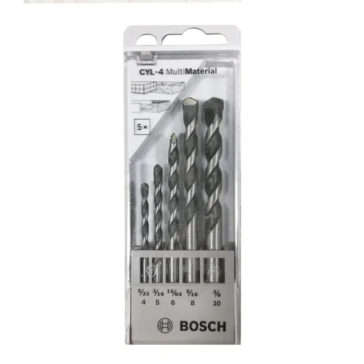 ชุดดอกเจาะคอนกรีต BOSCH CYL-4 แพ็ก 5 ชิ้นMASONRY DRILL BIT SET BOSCH CYL-4 5PCS/PACK **มีบริการ ...