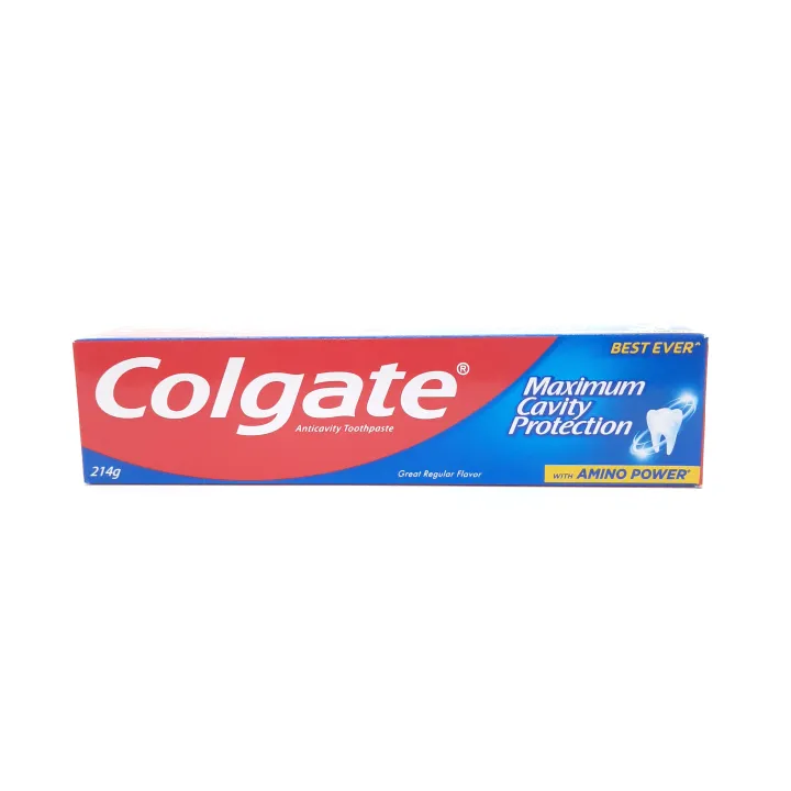 Colgate Maximum Cavity Protection Great Regular Flavor 214g | Lazada PH