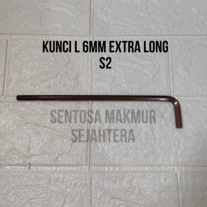 S2 Kunci L 6mm Extra Long Hex key Hexagon Long 6 mm | Lazada Indonesia