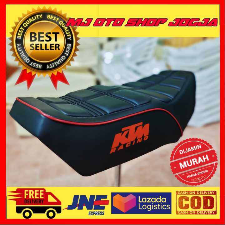 JOK TAHU RX KING SIKU MURAH MOTIF KOTAK KTM RACING LIS MERAH | Lazada ...
